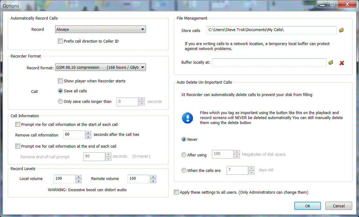 Desktop Software